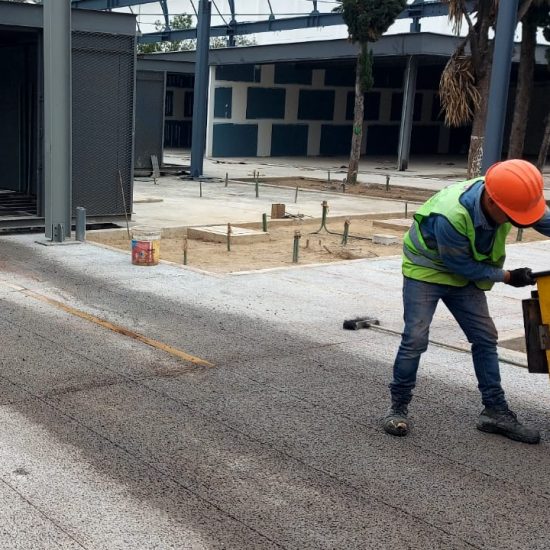 Instalación de Concreto Permeable en Parque Recreativo Santa Úrsula ...